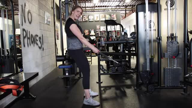 Cable Squat | myworkouts.io