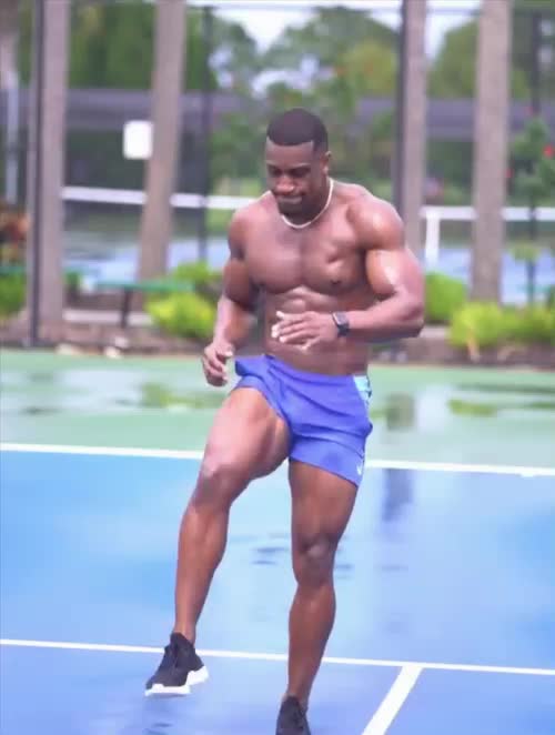 Lateral Hops to Front Kick Toe Reach | myworkouts.io