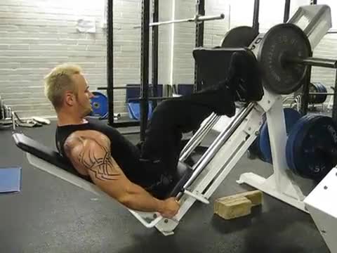 Lever Single Leg Lying Leg Press (custom - plate loaded) | myworkouts.io