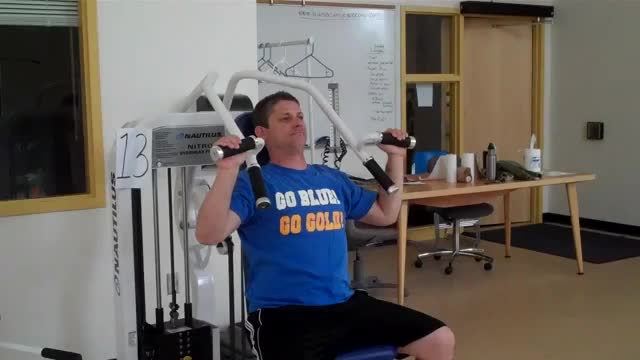 Sled Shoulder Press | myworkouts.io