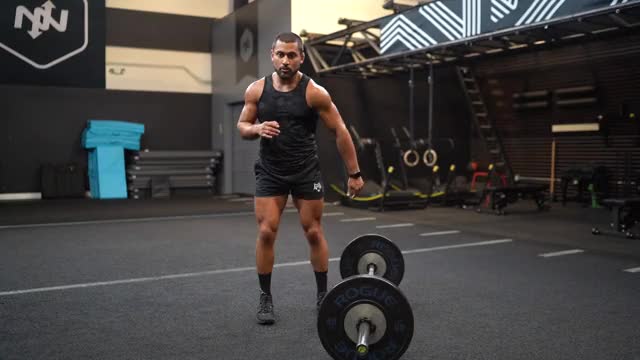 Barbell Lateral Jumps | myworkouts.io